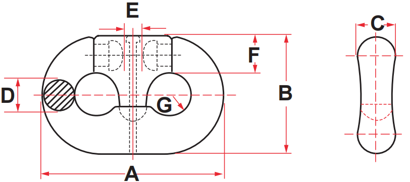 C Type Detachable Connecting Link - C Type Detachable Connecting Link ...